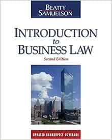 Amazon.com: Introduction to Business Law: 9780324311426: Beatty ...
