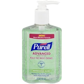 Amazon.com : Purell Instant Hand Sanitizer, Aloe - 8 Oz : Beauty