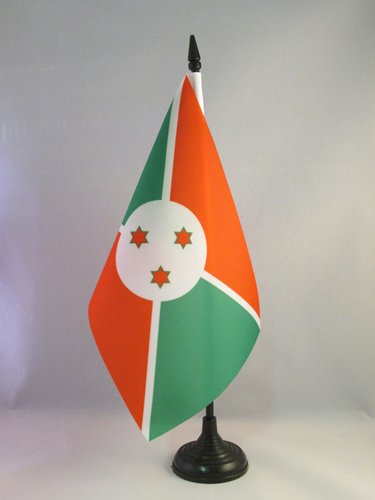 Amazon.com : AZ FLAG Burundi Table Flag 5'' x 8'' - Burundian Desk Flag ...