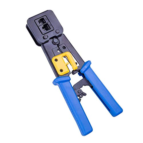 10Gtek RJ45 Crimp Tool Ethernet Connector Crimper Cutter Crimping Wire ...