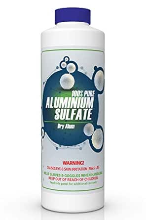 100% PURE Aluminum Sulfate, DRY ALUM CAS# 16828-12-9: Amazon.com ...