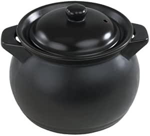 Amazon.com: Joyce Chen J 6-Quart Stoneware Chinese Cooking Pot, Black ...