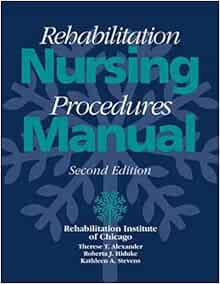 Rehabilitation Nursing Procedures Manual, 2/e: 9780070482661: Medicine ...