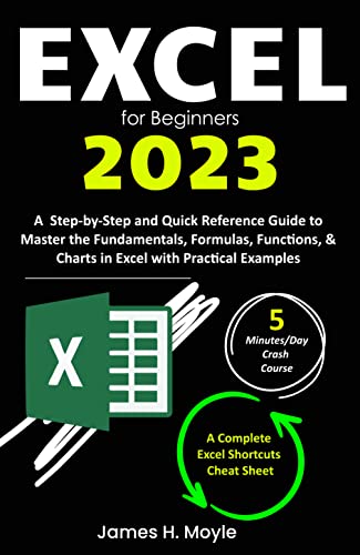 Mua Excel for Beginners 2023: A Step-by-Step and Quick Reference Guide to Master the ...