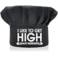 Amazon.com: AGMdesign Funny Chef Wear, Funny Chef Hat, I Like to Get ...