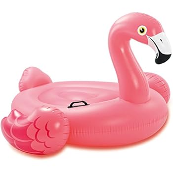 Amazon.com: Pink Flamingo Pool Float & Tube - HUGE 80" Raft Inflatable ...