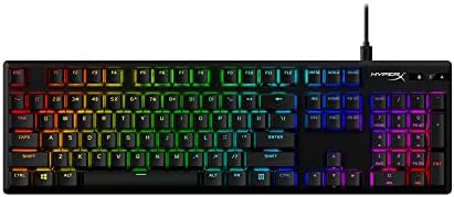 HyperX Alloy Origins PBT - Mechanical Gaming Keyboard, PBT Keycaps, RGB ...