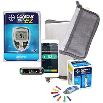 Amazon.com: Bayer Contour Next USB Blood Glucose Monitoring System ...