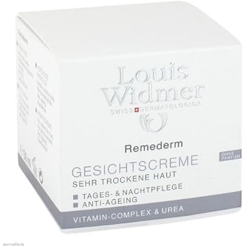 Amazon.com : Louis Widmer Remederm Face Cream for Very Dry Skin Day and ...