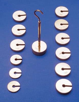 Ginsberg Scientific 7-2500-12 Weight Set Slotted - With Hanger: Science ...