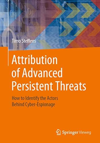 سعر Attribution of Advanced Persistent Threats: How to Identify the ...
