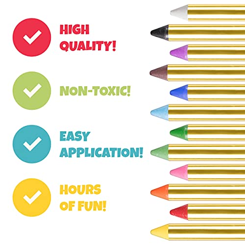 Kangaroo Face Paint Kit And Body Paint - Makeup Sticks And Markers ...