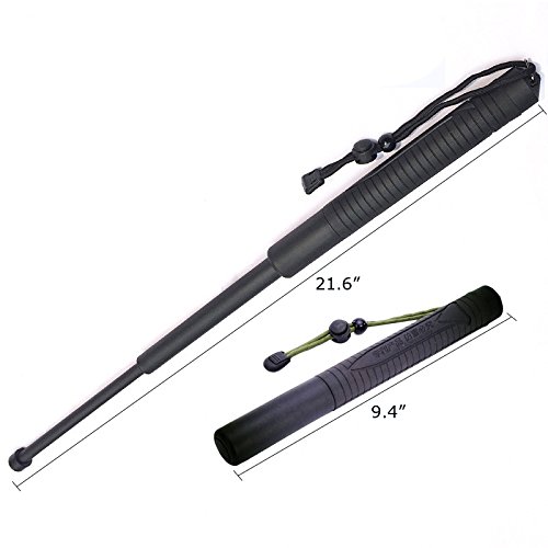 Huluwa Self Defense Baton Three-section Telescopic Spring Whip Car ...