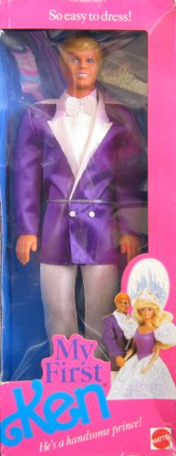 Amazon.com: Barbie My First KEN Doll - He's a Handsome Prince! (1989 ...