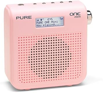 PURE ONE Mini DAB/FM Radio - Pink: Amazon.co.uk: Electronics