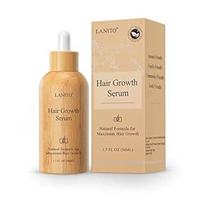 Amazon.com : LANITO Hair Growth Serum with Radix Polygonum Multiflorum ...