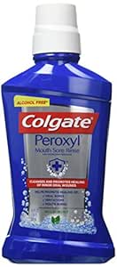 Amazon.com : Colgate Peroxyl Oral Cleansers, Mild Mint, 16.9 oz ...