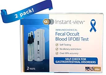 Amazon.com: immunochemical Fecal Occult Blood (iFOB) Home Test and ...