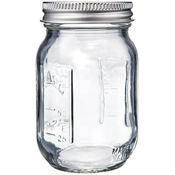 Amazon.com: Ball Mini 4 Oz Miniature Storage, 24 Jars, Clear: Home ...