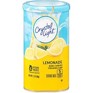 Amazon.com: Crystal Light Lemonade Drink Mix (4 Pitcher Packets): Prime ...