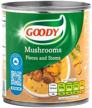 Goody Pieces and Stems Mushroom, 200 g, White price in UAE | Amazon UAE ...