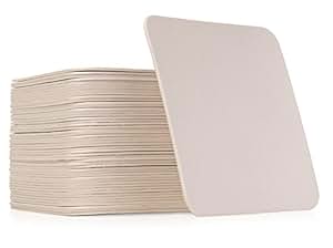 Amazon.com | Plain White Coasters (50, Square): Coasters