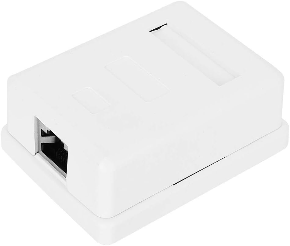 RJ45 Connector Junction Box RJ45-8P8C CAT6 Single Port Shielded ...