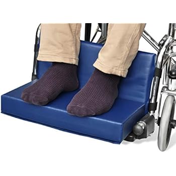 Amazon.com: JDM Pair of Padded Wheelchair Foot Plate Footrest Covers ...