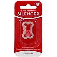 Amazon.com : Quick Tags Pet Tag Silencer Bone, Small : Pet ...