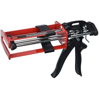 Mixpac DM400-01 Manual Adhesive Dispenser, 400ml, 1:1 and 2:1 mix ratios: Hand Caulking Guns ...