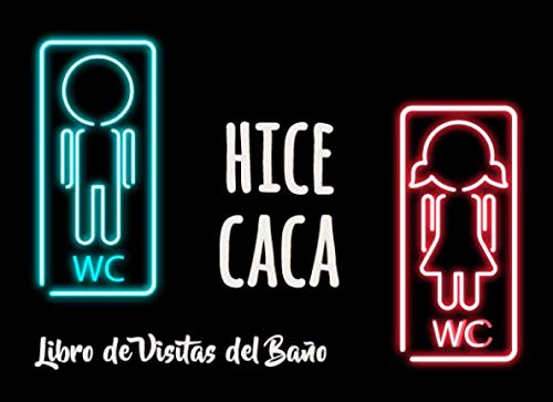 Hice Caca: Libro de visitas de Baños Divertidos | Un Diario de Baño de ...