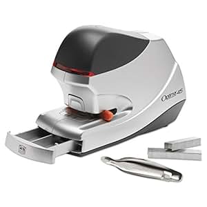 Swingline Optima 45 Electric Jam Free Stapler, Full Strip, Silver, 45 ...