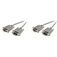 Amazon.com: StarTech.com 10 ft Straight Through Serial Cable - M/F - Serial Extension Cable - DB ...