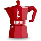 Amazon.com: Bialetti Mocha Exclusive Italian Red for 6 Cups, Direct ...