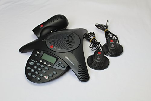 Polycom SoundStation 2 EX with 2 Mics Included (2200-16200-001)+(2200 ...