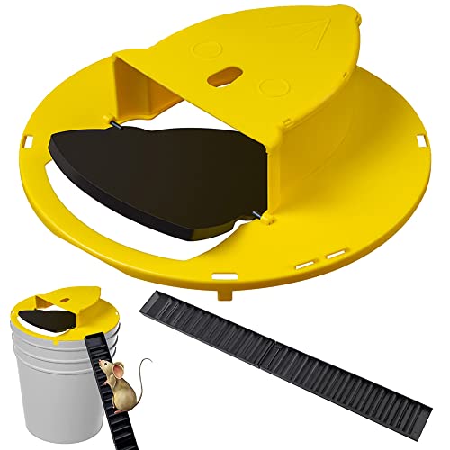 Mice Mouse Trap Bucket Flip Lid,Mouse Trap Bucket Indoor Outdoor,Humane ...