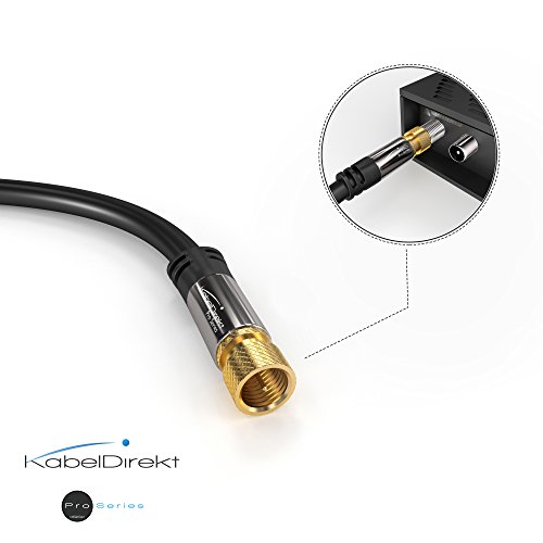 KabelDirekt – Digital Coaxial Audio Video Cable – 6 feet (Satellite ...