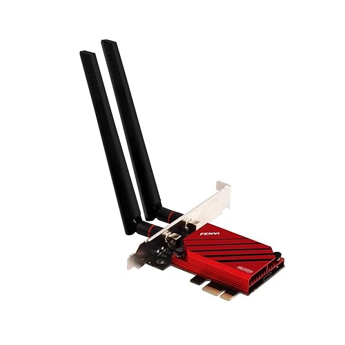 FENVi PCIE WiFi Adapter for Desktop WiFi 7 BE200 Tri-Band PCIe Network ...