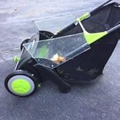 Earthwise LSW70021 Sweep it! 21-inch Push Lawn Sweeper with Removable 2 ...