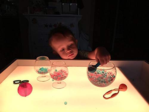 Light Sandbox All-in-1: Activity Table + Sensory Table + Light Table ...