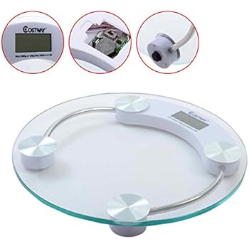 Amazon.com: Thinner Scale by Conair TH301 Round Glass Scale, Silver ...