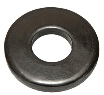 Steel Type A Flat Washer, Black Oxide Finish, Fender, Meets ATM F2329 ...