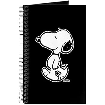 Amazon.com : CafePress Peanuts Snoopy Like A Boss Spiral Bound Journal ...