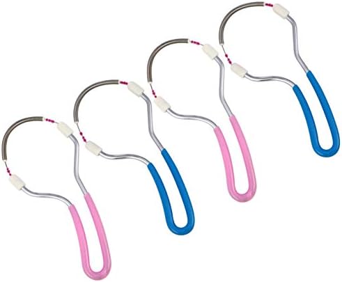 4pcs Facial Hair Removal Spring Eyebrow Face Epilator Threading Tool ...
