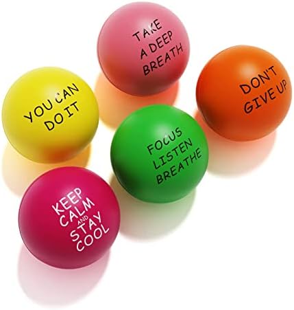 سعر JEWJIO Motivational Stress Balls for Adults & Kids - Funny Stress ...