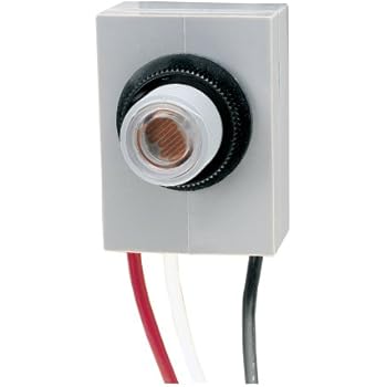 Intermatic K4123C 208-277-Volt Stem Mount Position Thermal Photocontrol ...