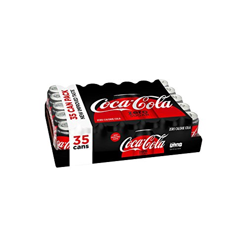 Coca-Cola Coke Zero Cans, 12 Ounce [35 Cans] in Bahrain | Whizz Soft Drinks