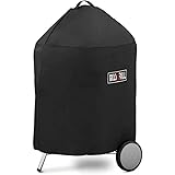 Amazon.com : Weber 22 Inch Charcoal Kettle Grill Cover : Patio, Lawn ...
