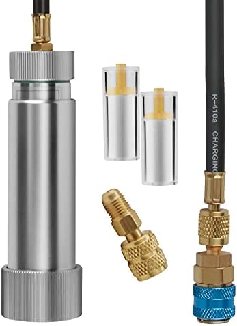 Lichamp AC Oil Injector R134A, R410A HVAC A/C Dye Injector Kit with ...