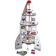 Amazon.com: Hape HAP-E3021 Four-Stage Rocket Ship Playset : Toys & Games